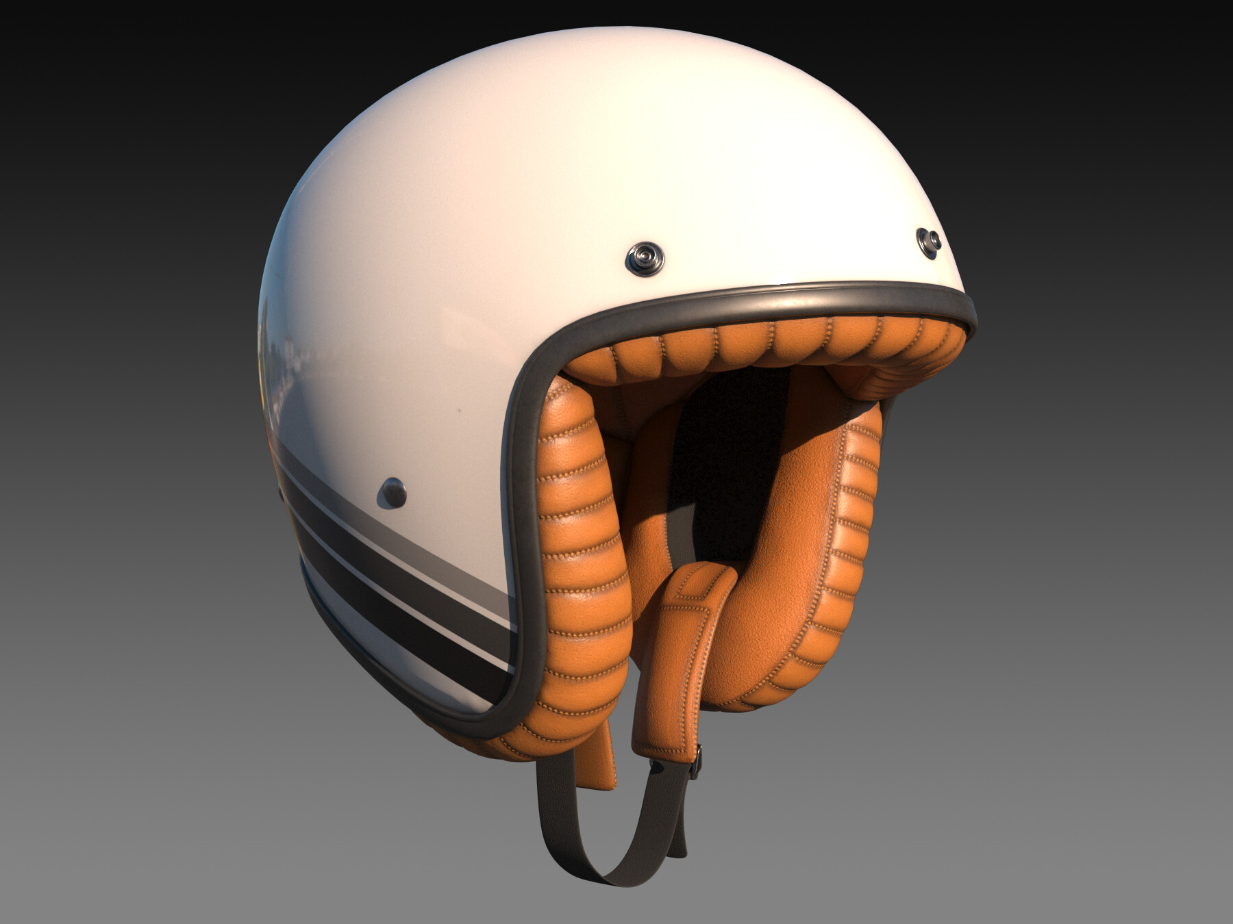 ArtStation - Open Face Helmet
