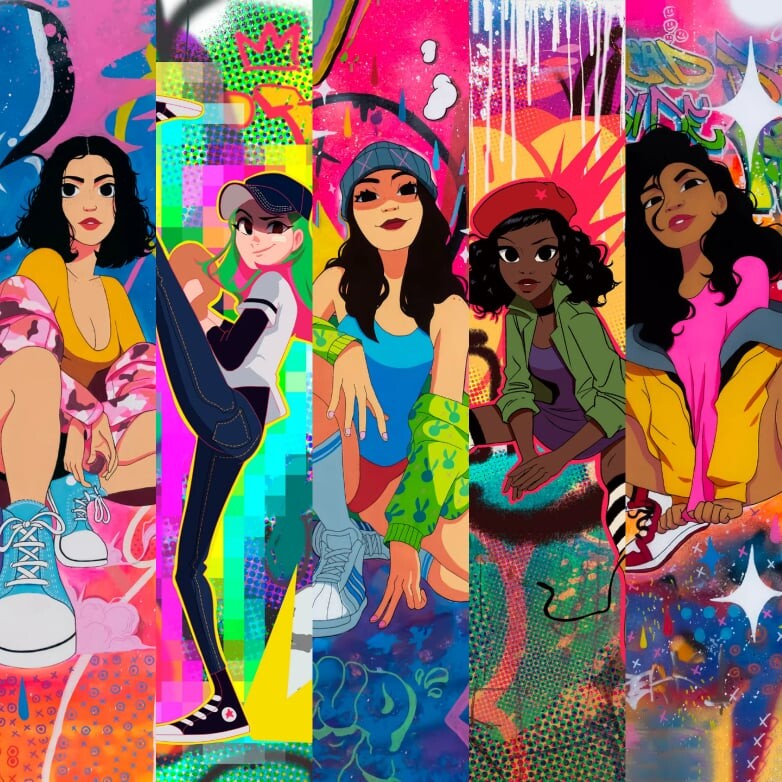 ArtStation - Streets Girls