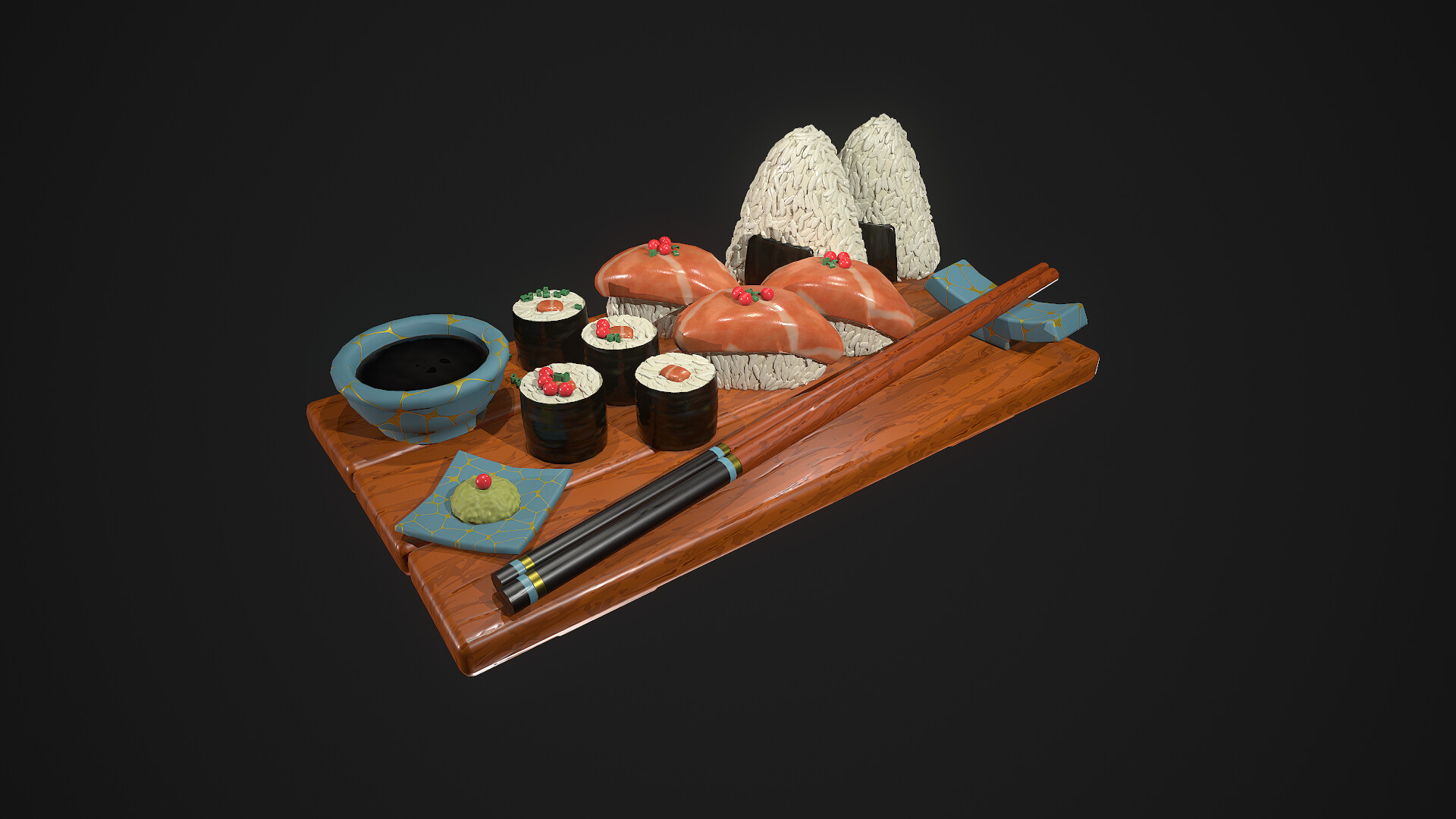 ArtStation - Sushi asset