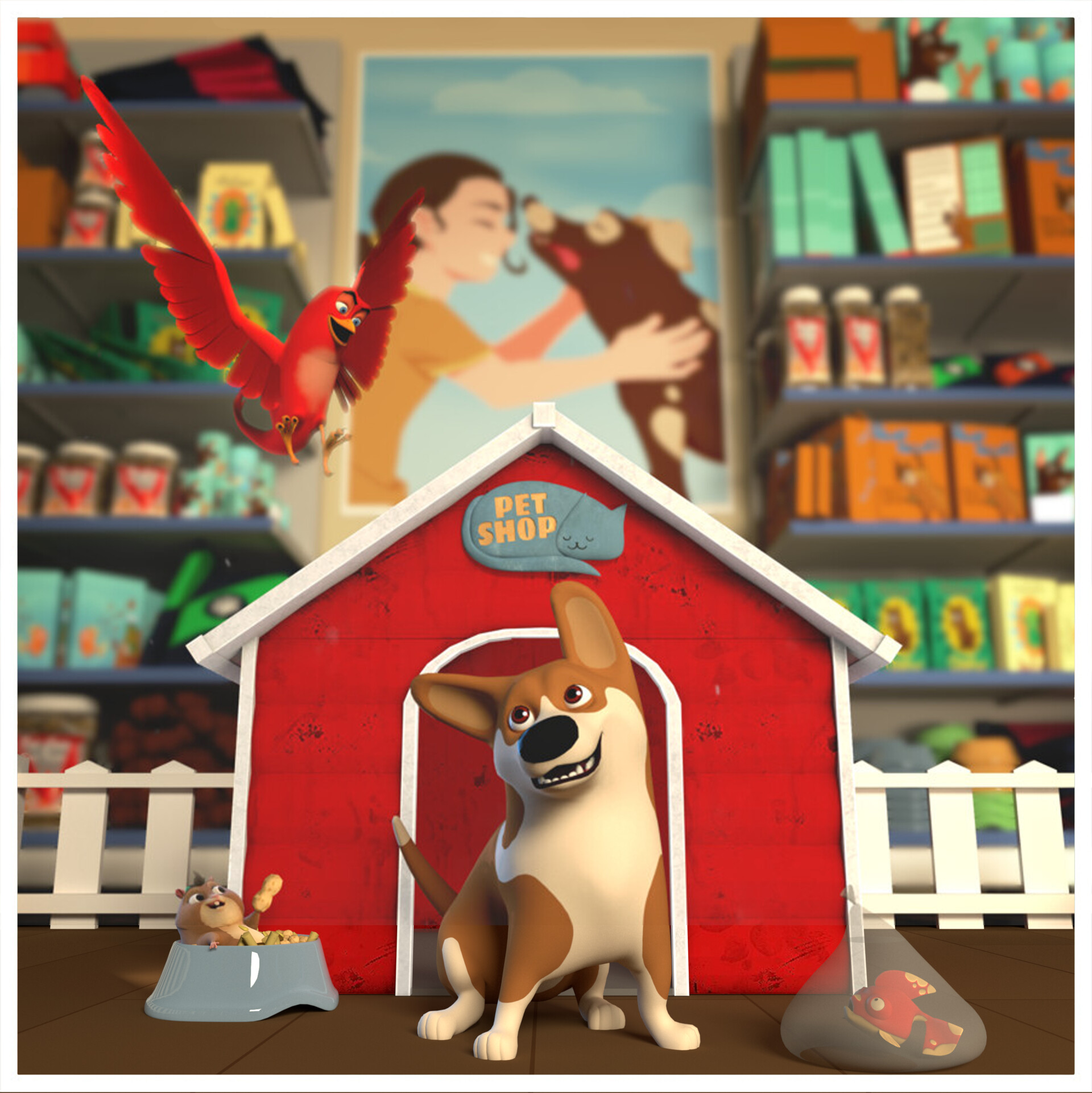 ArtStation - Pet Shop - ANIMATION