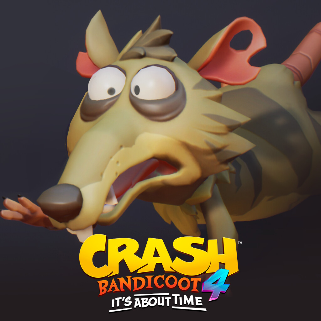 ArtStation - Crash Bandicoot 4 - Mouse