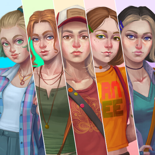 ArtStation - Female character concepts