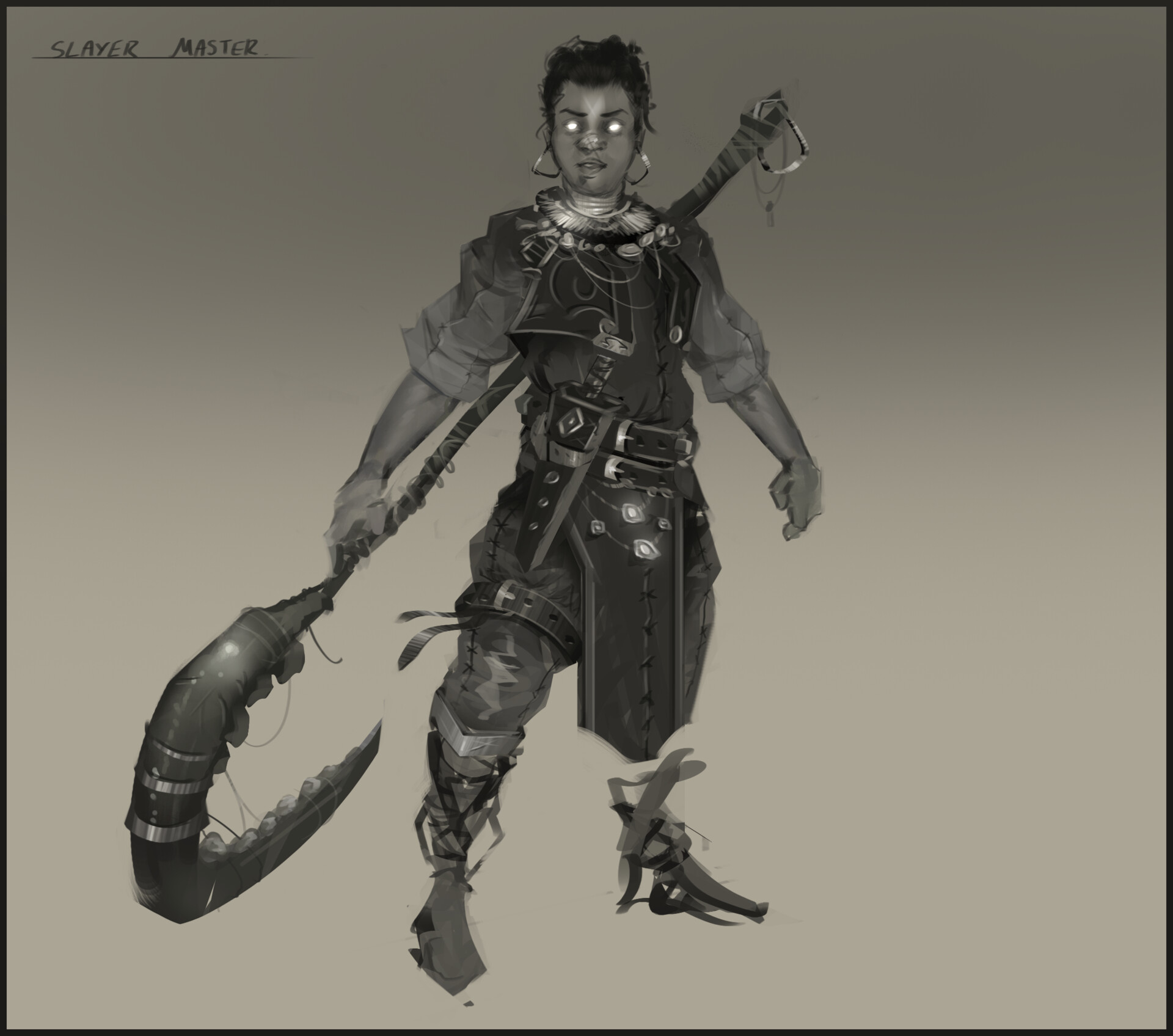 ArtStation - [FAN PROJECT] Abyss Slayer Master - Runescape Project