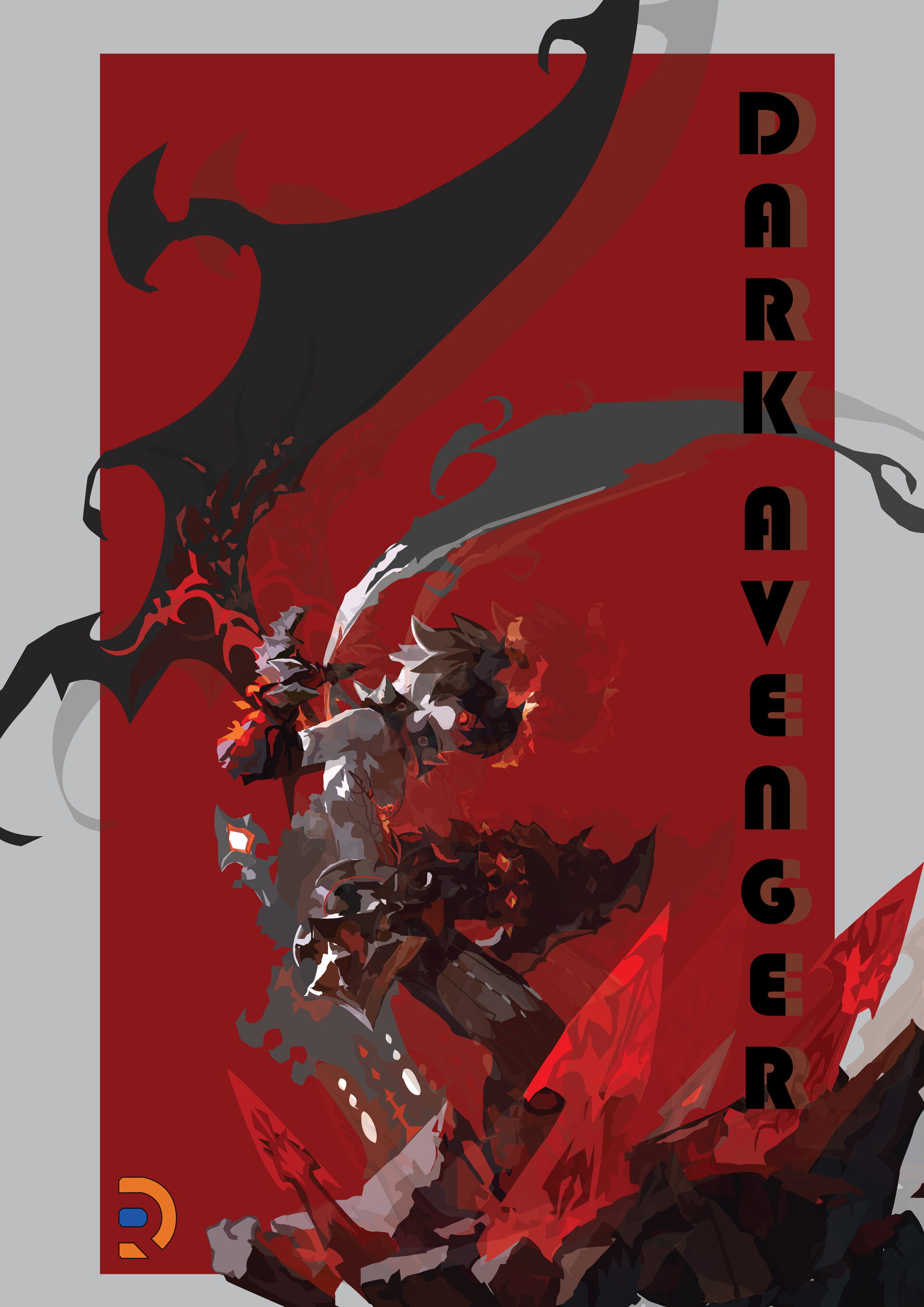 ArtStation - Dark Avenger ( Warrior ) - Hero in Dragon Nest