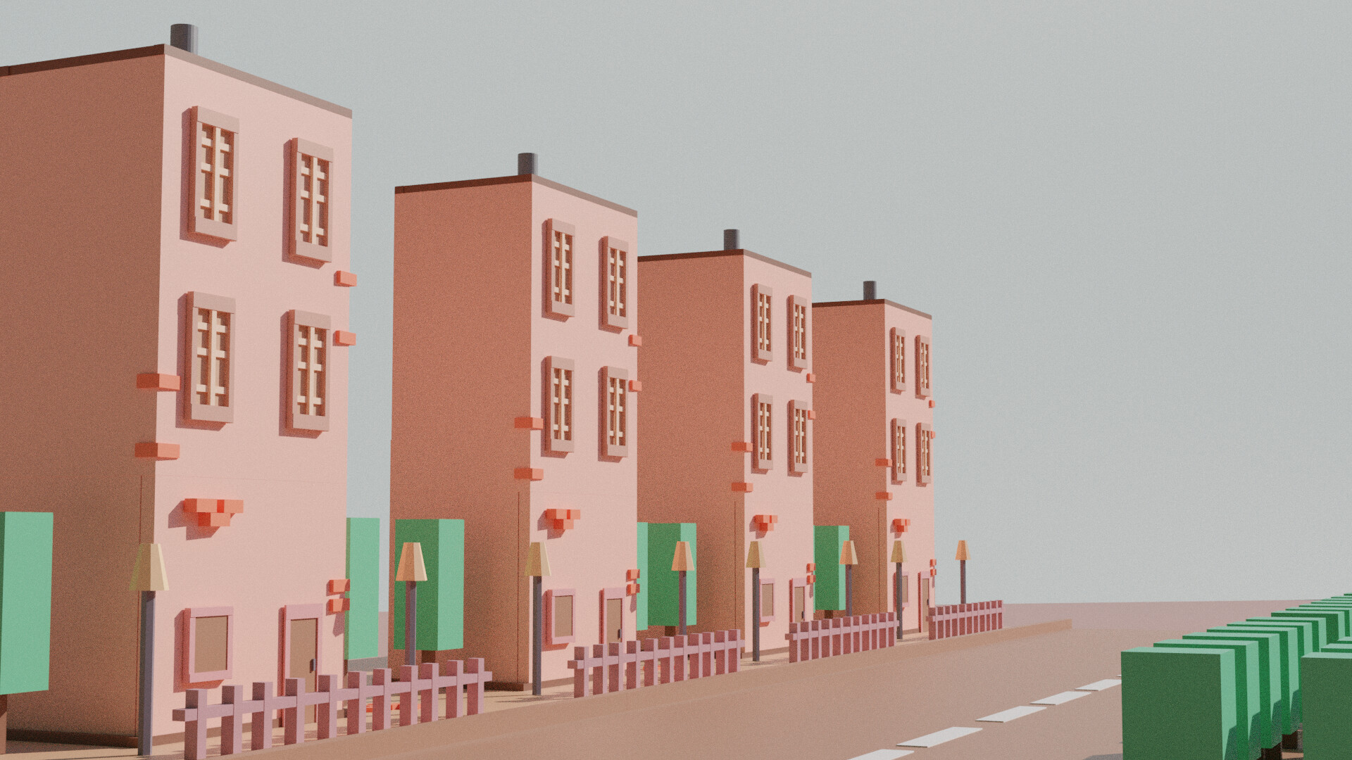 ArtStation - Low poly Scene