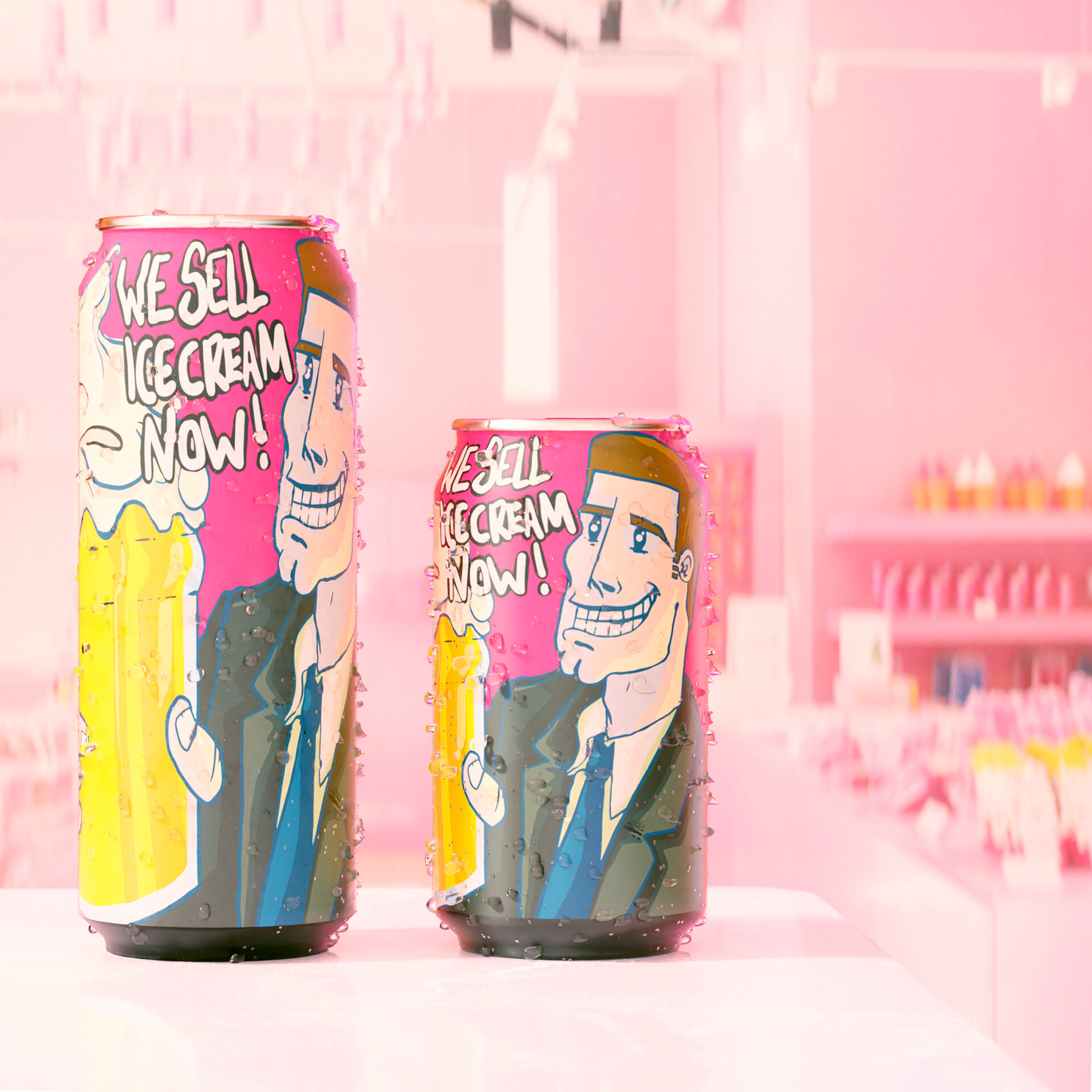 ArtStation - Beer Can Product Design