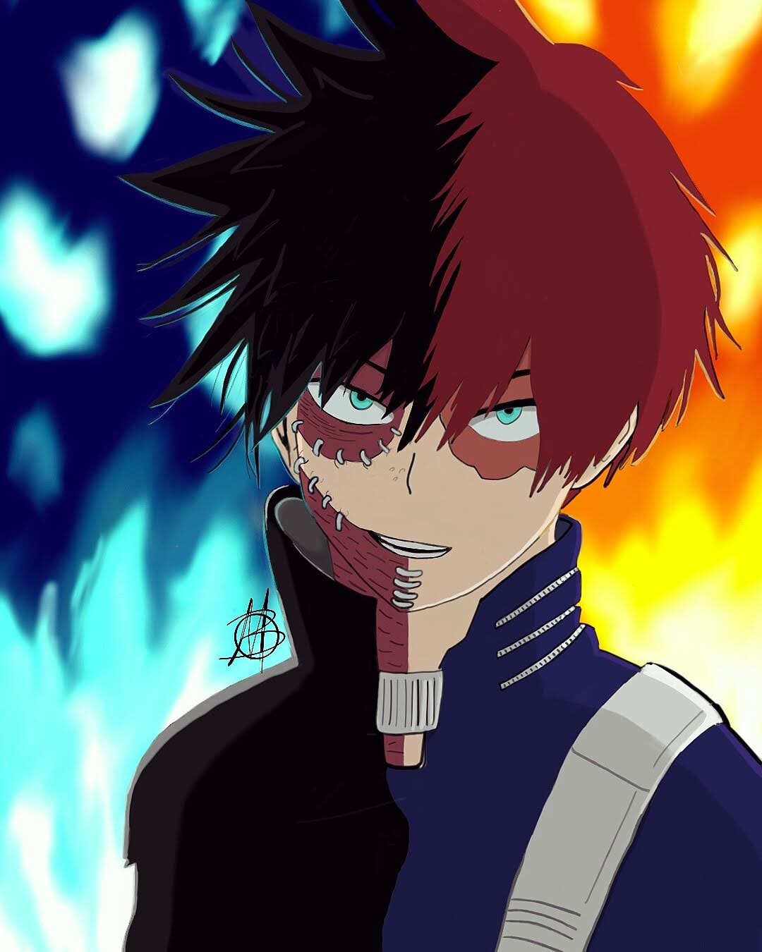 ArtStation - Todoroki Fanart