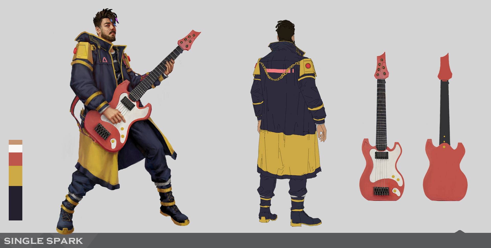 ArtStation - 完善了前段时间做的一些角色