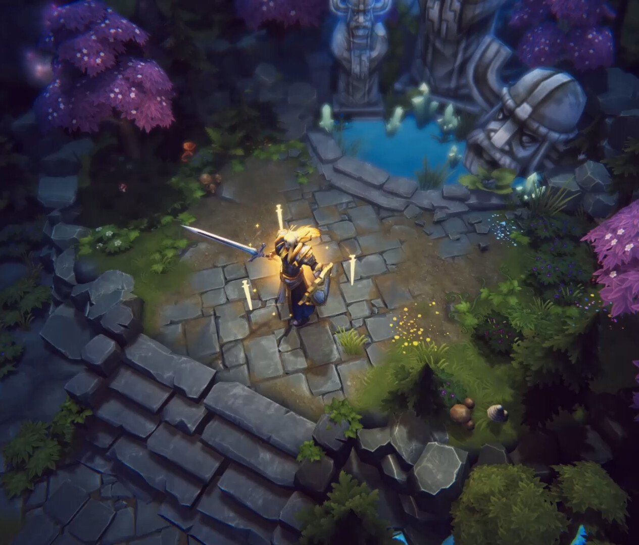 ArtStation - Knight's Blessing VFX