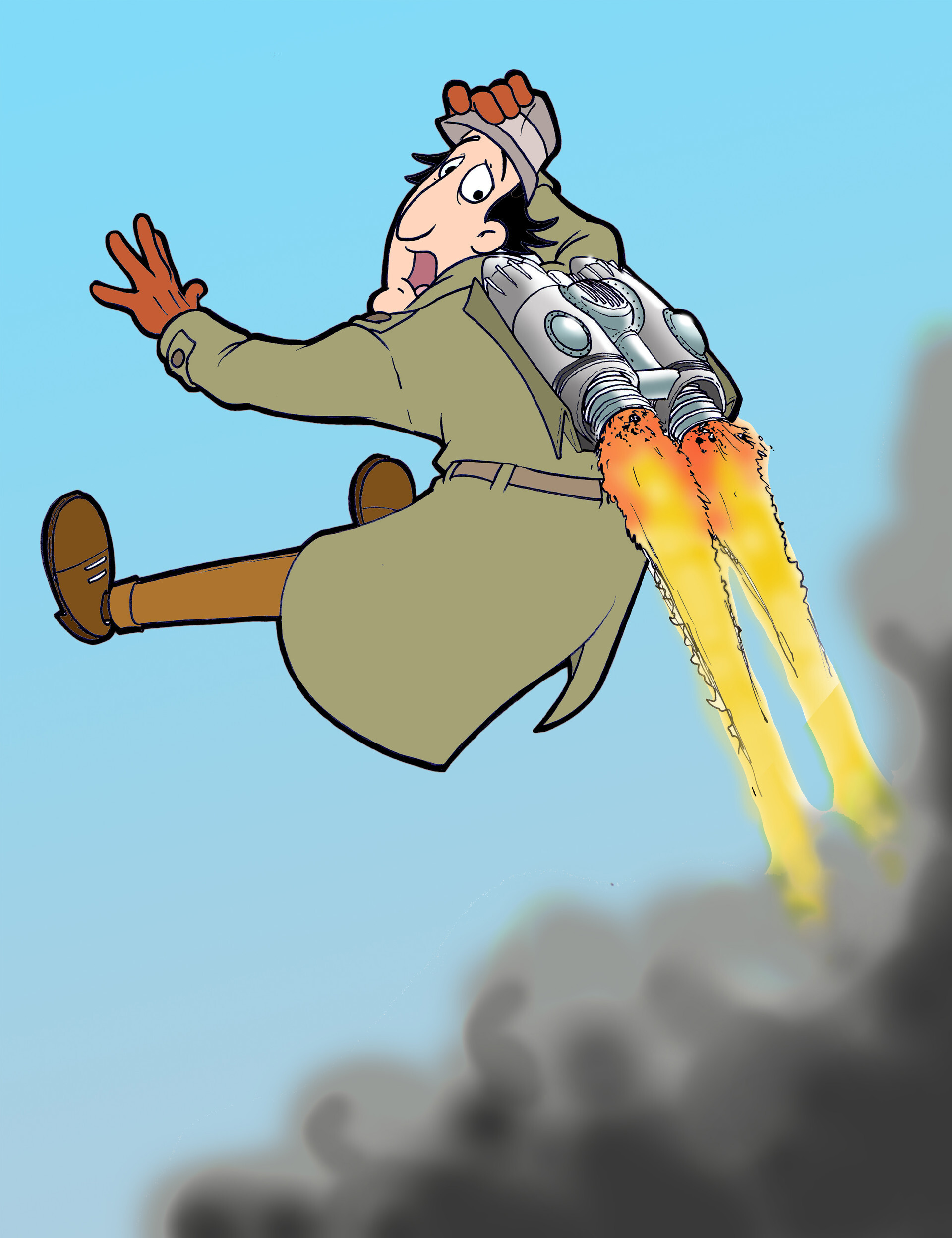 Brian Lemay - Inspector Gadget Character Designs