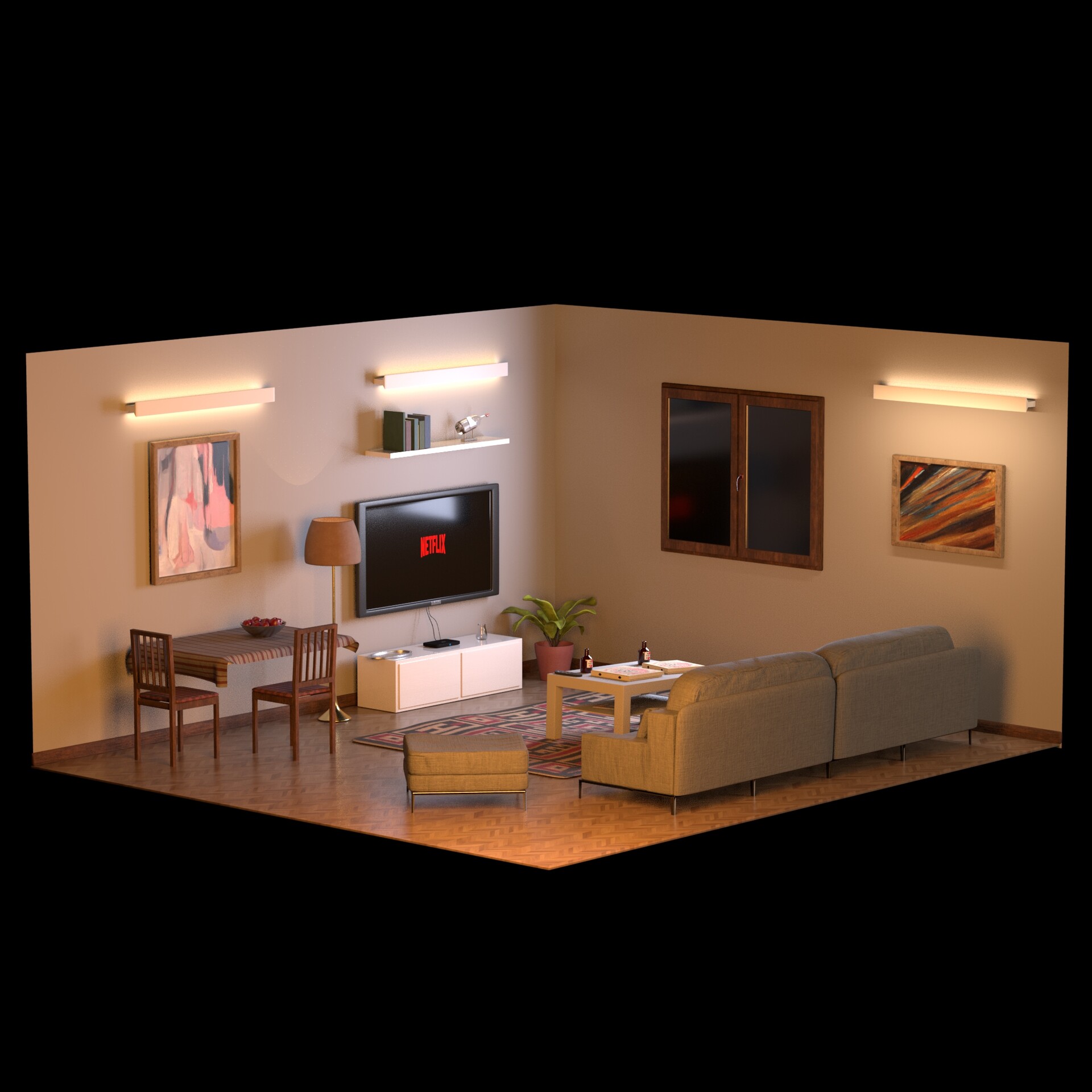 ArtStation - Netflix and chill