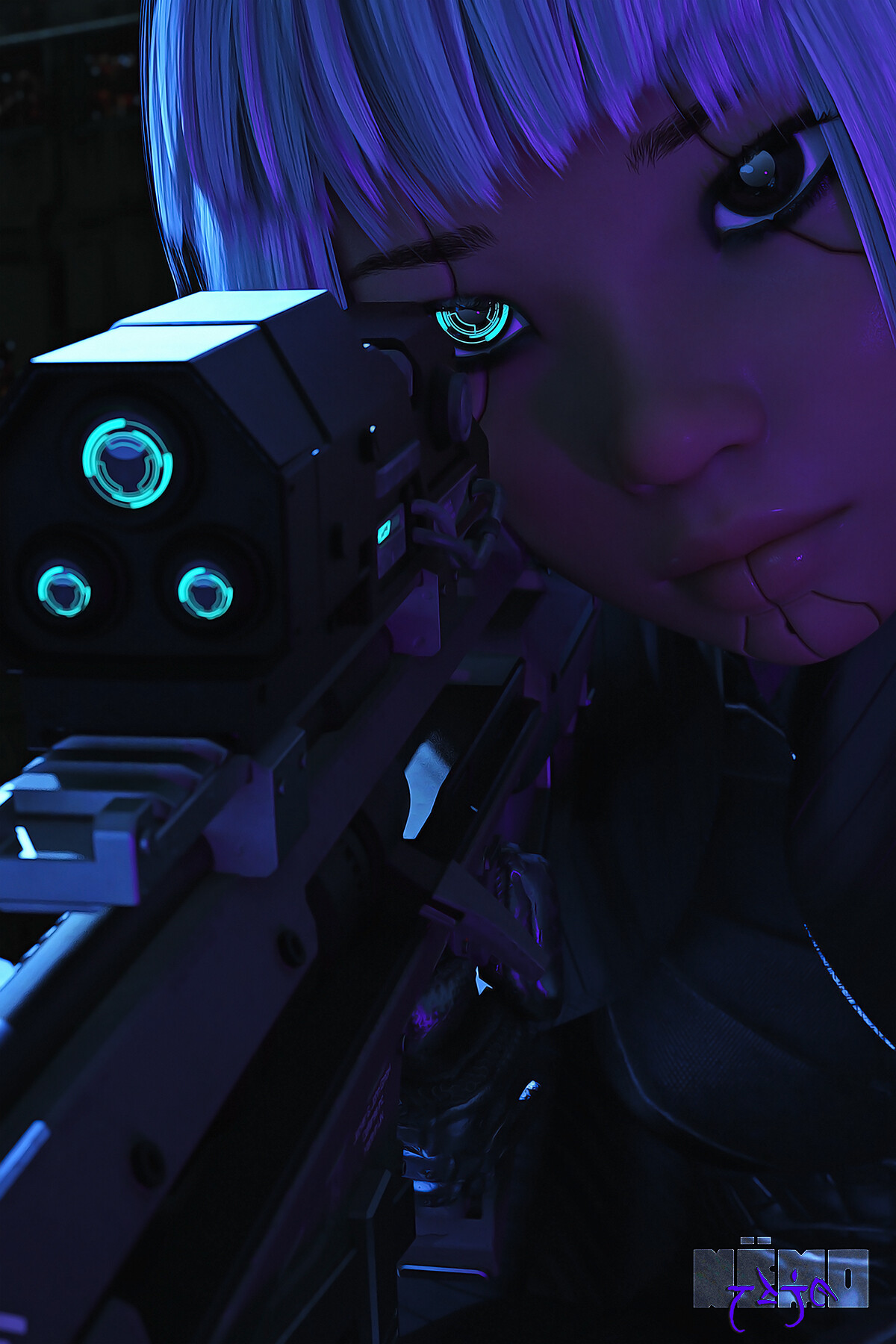 ArtStation - Gynoid Assassin