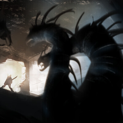 ArtStation - Giant Hydra