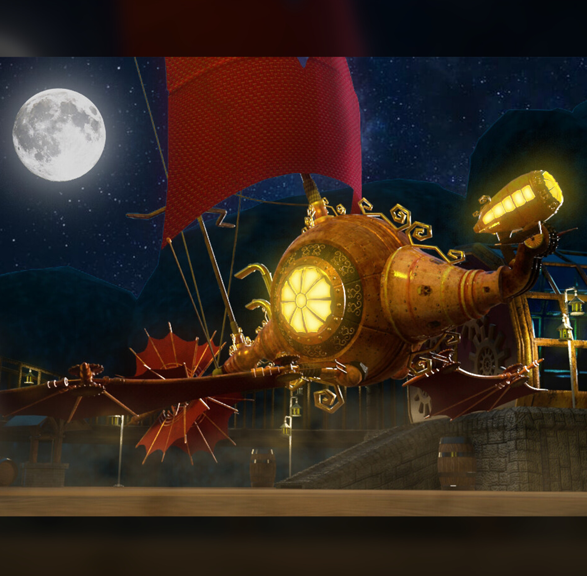 ArtStation - Steampunk Ship - Vessel, Cindy Gustave