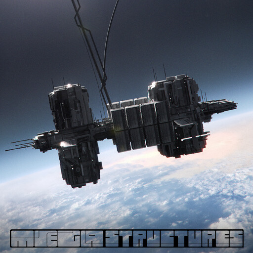ArtStation - Megastructures Skyhook 5