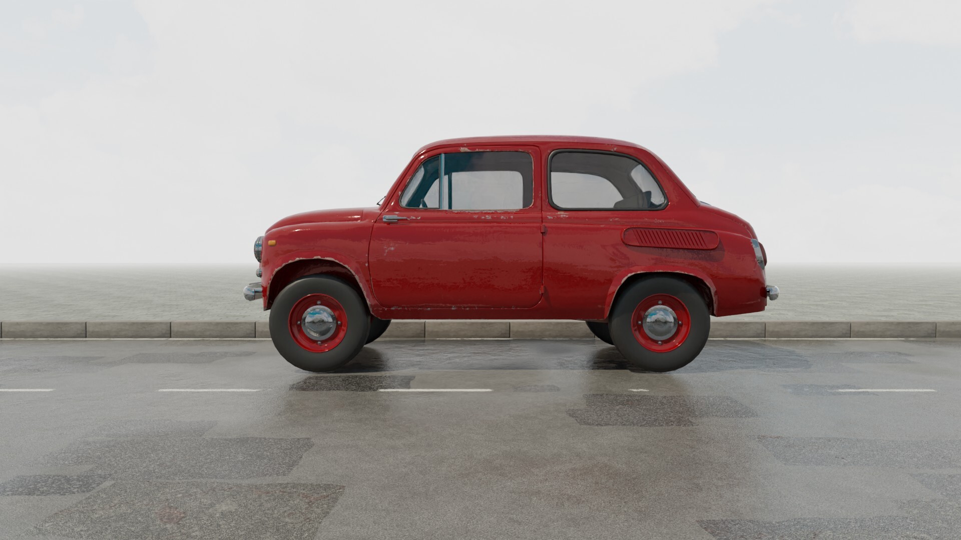 ArtStation - ZAZ 965 (Zaporozhets)