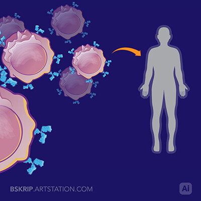 ArtStation - Cell Therapy Illustrations