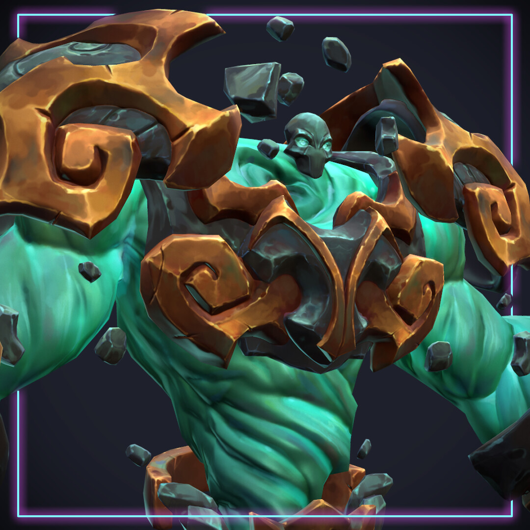 ArtStation - Stylized Air Elementals - Texturing for NHance