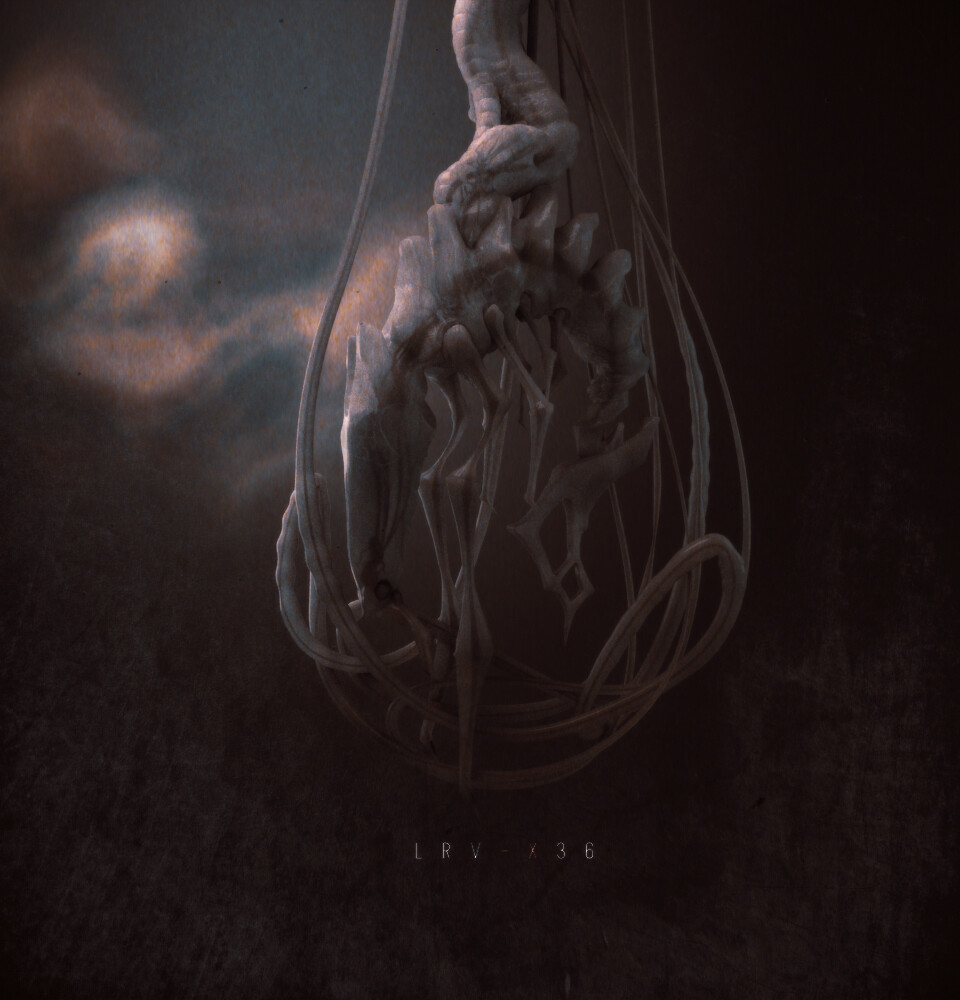 ArtStation - Alien Larvae design WIP PROJECT