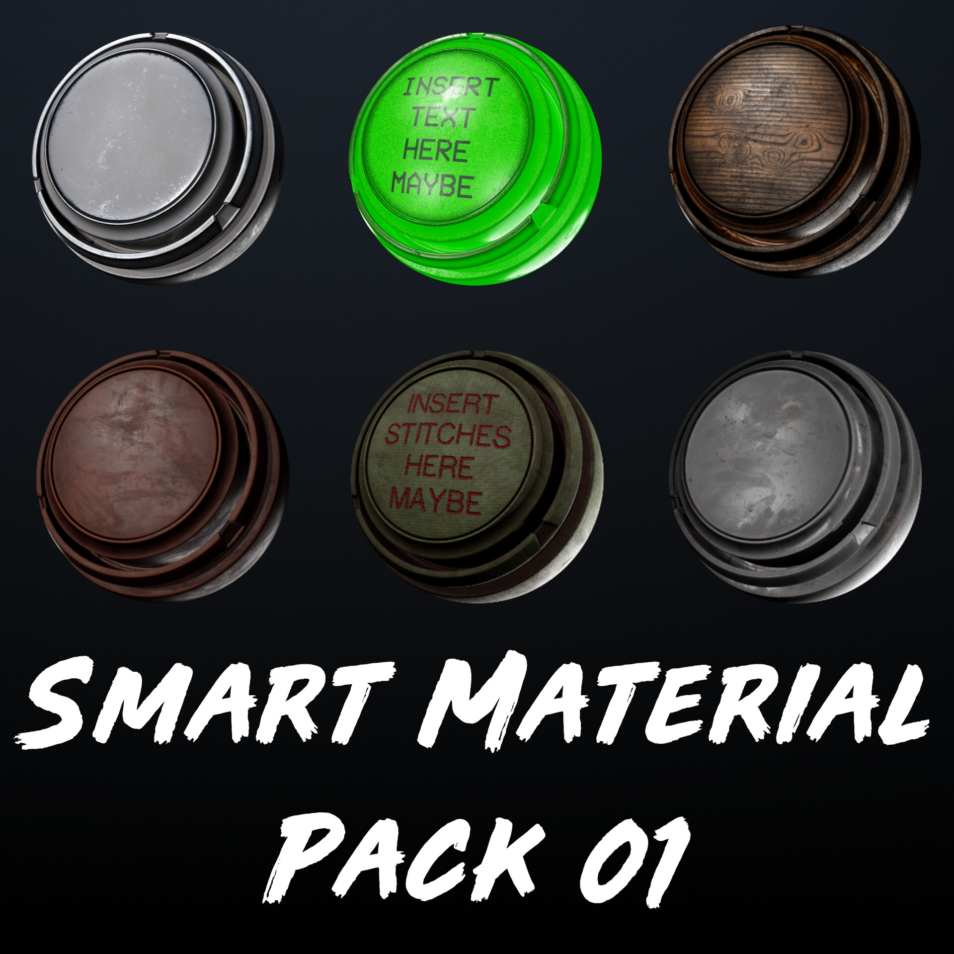 ArtStation - Smart Material Pack 01