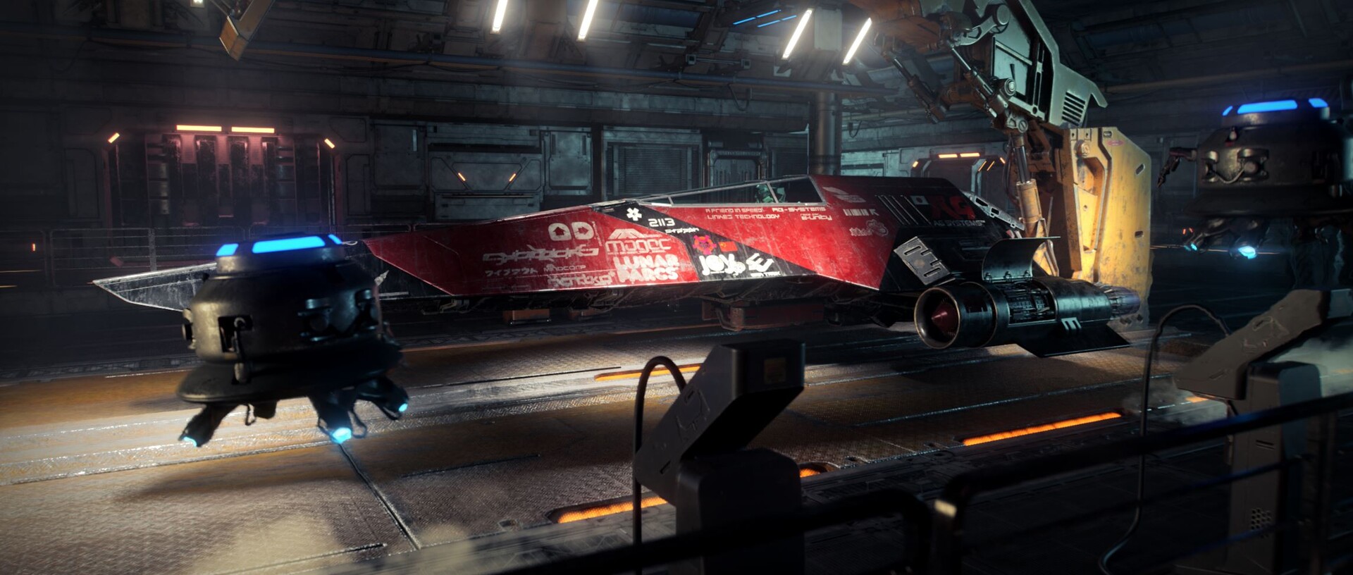 ArtStation - WipEout Intro Cinematic Remake