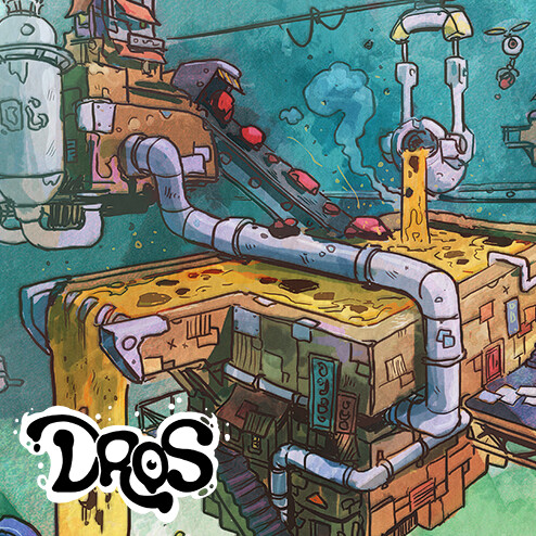 ArtStation - DROS - Game Concept Art - The Furnace