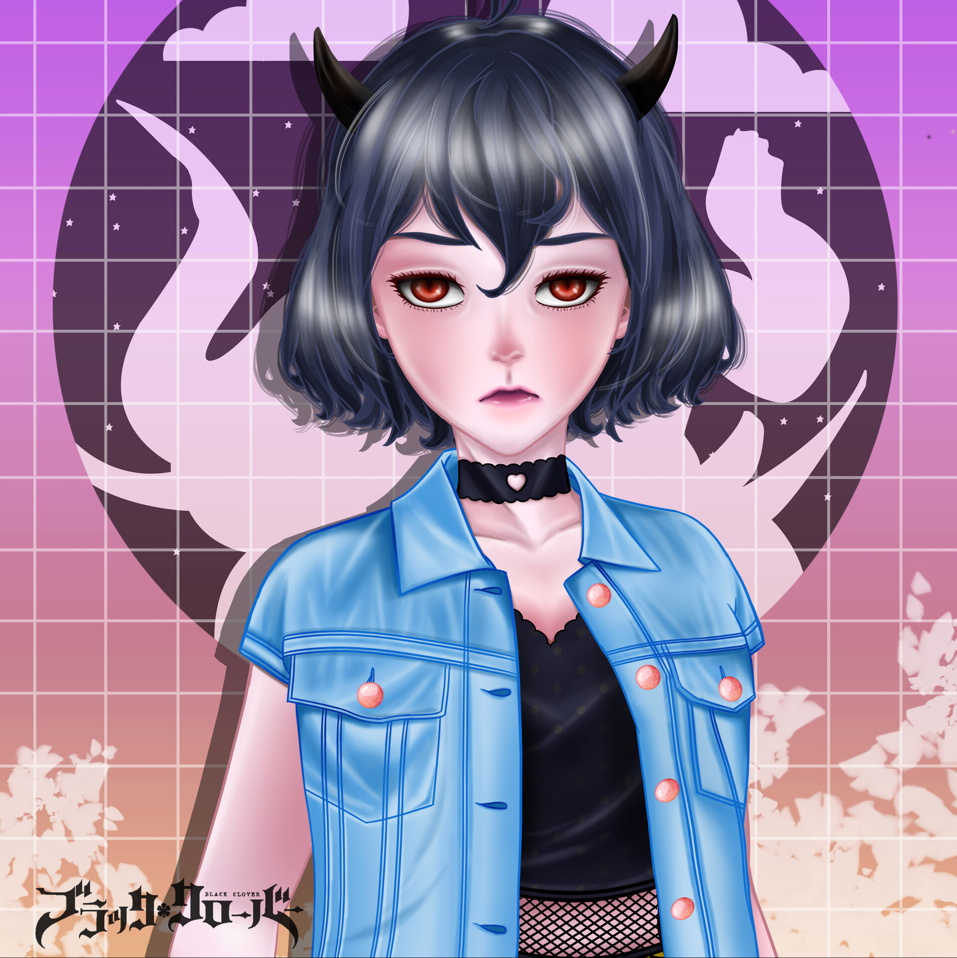 ArtStation - Nero [Secre Swallowtail] - Black Clover