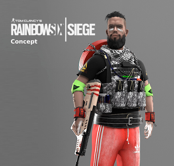 ArtStation - Rainbow Six Siege Operator