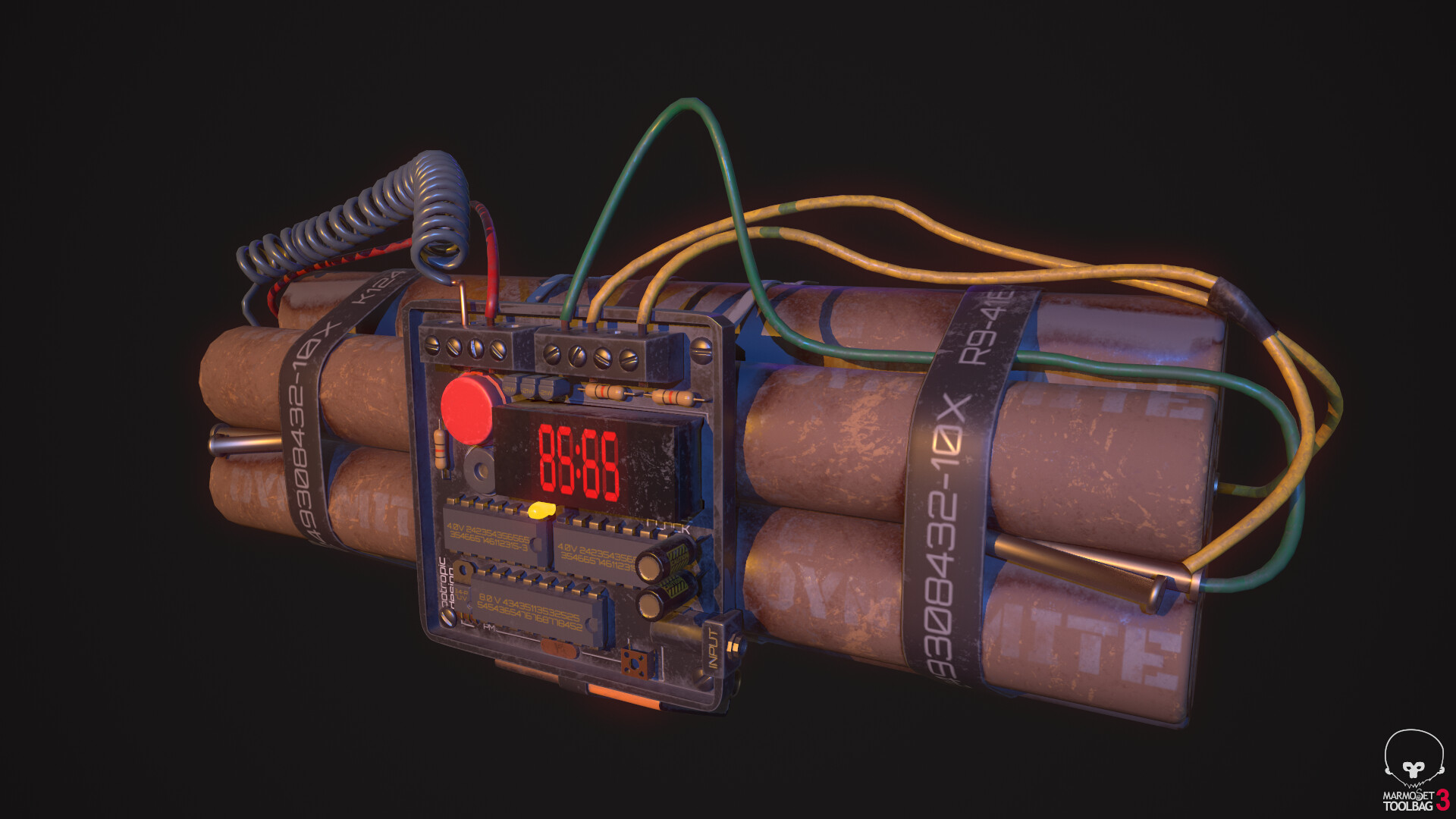 ArtStation - Dynamite - game asset