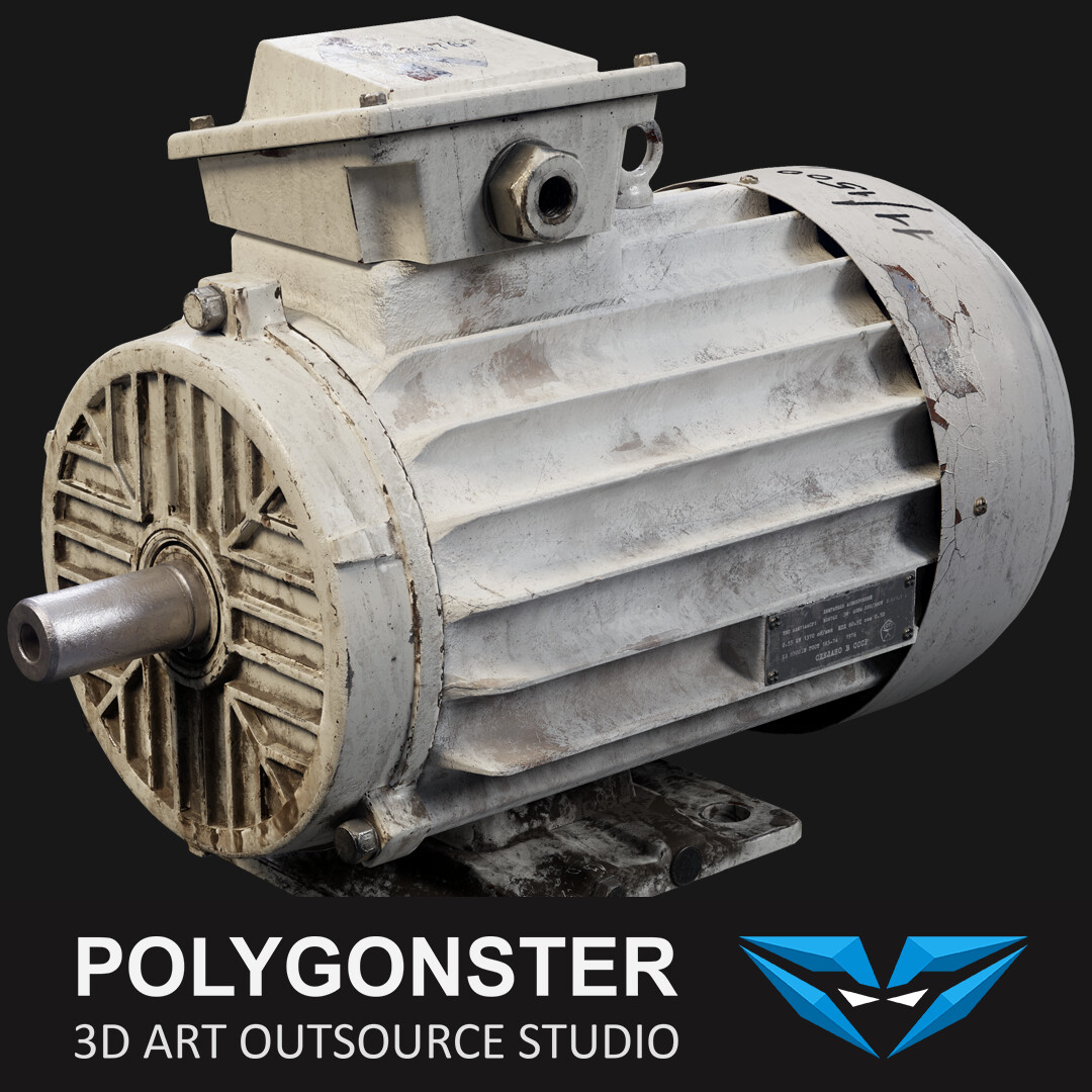 ArtStation - Electric motor