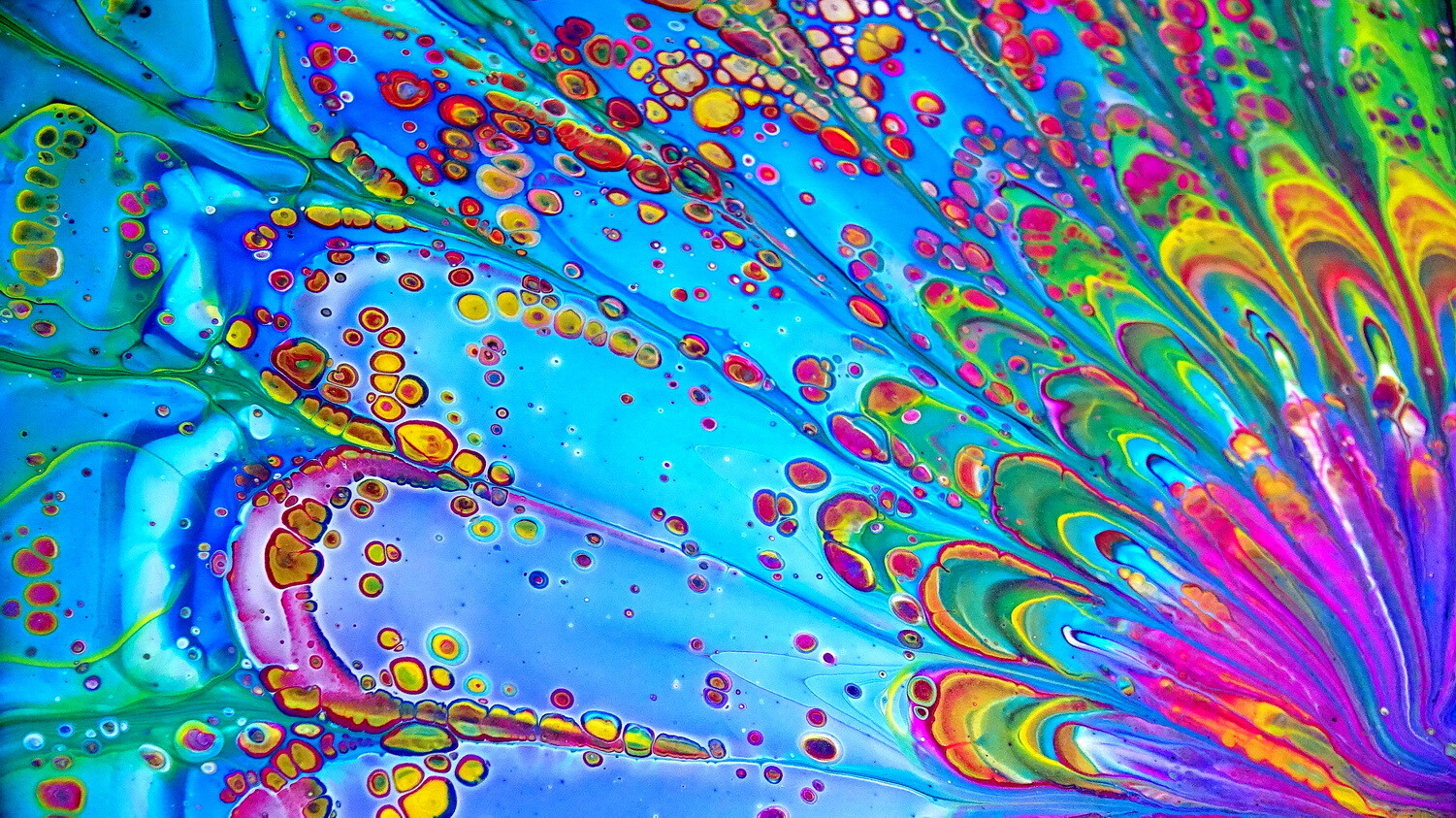 ArtStation - Split cup Strainer acrylic pour painting ~ Fluid art ...