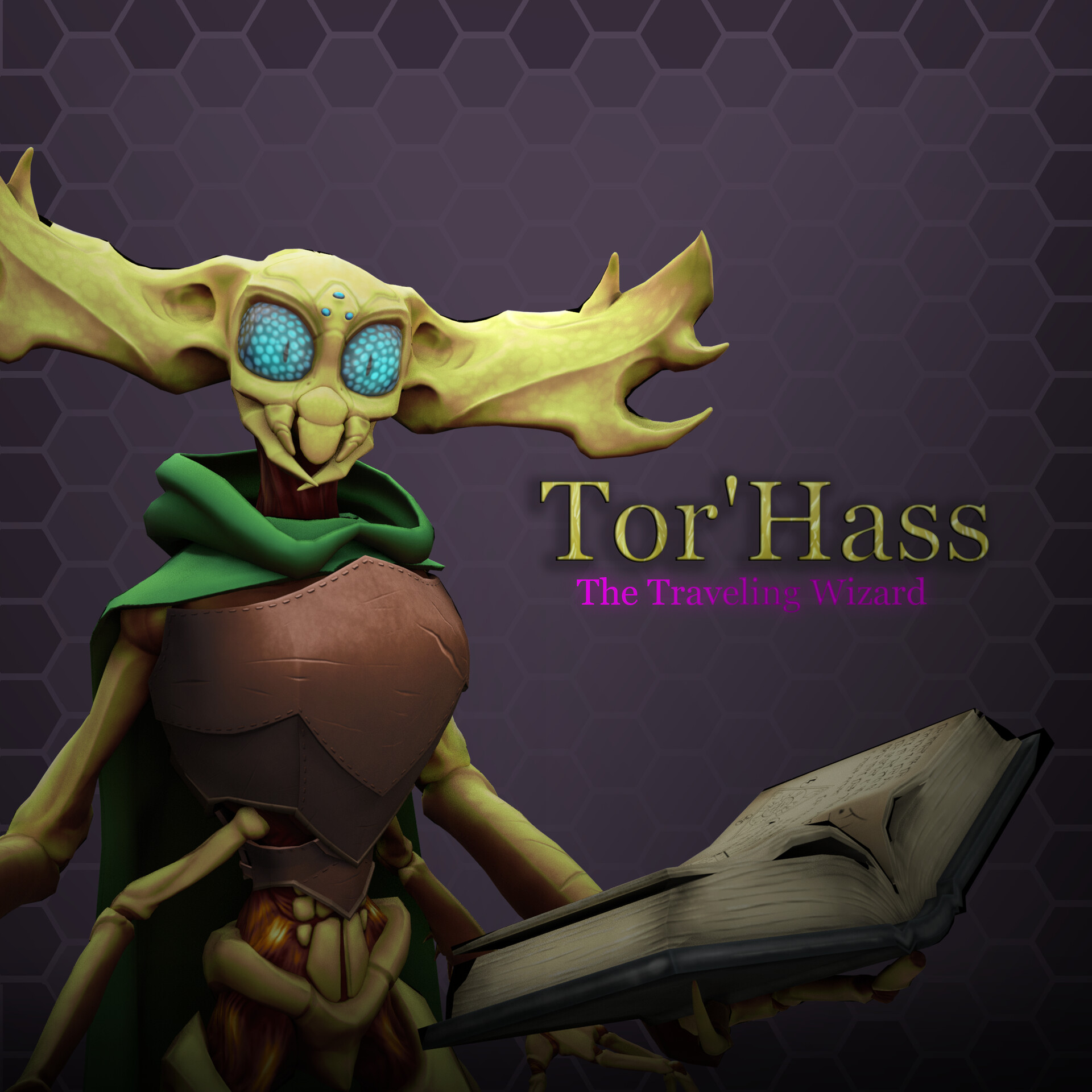ArtStation - Tor'Hass The Traveling Wizard