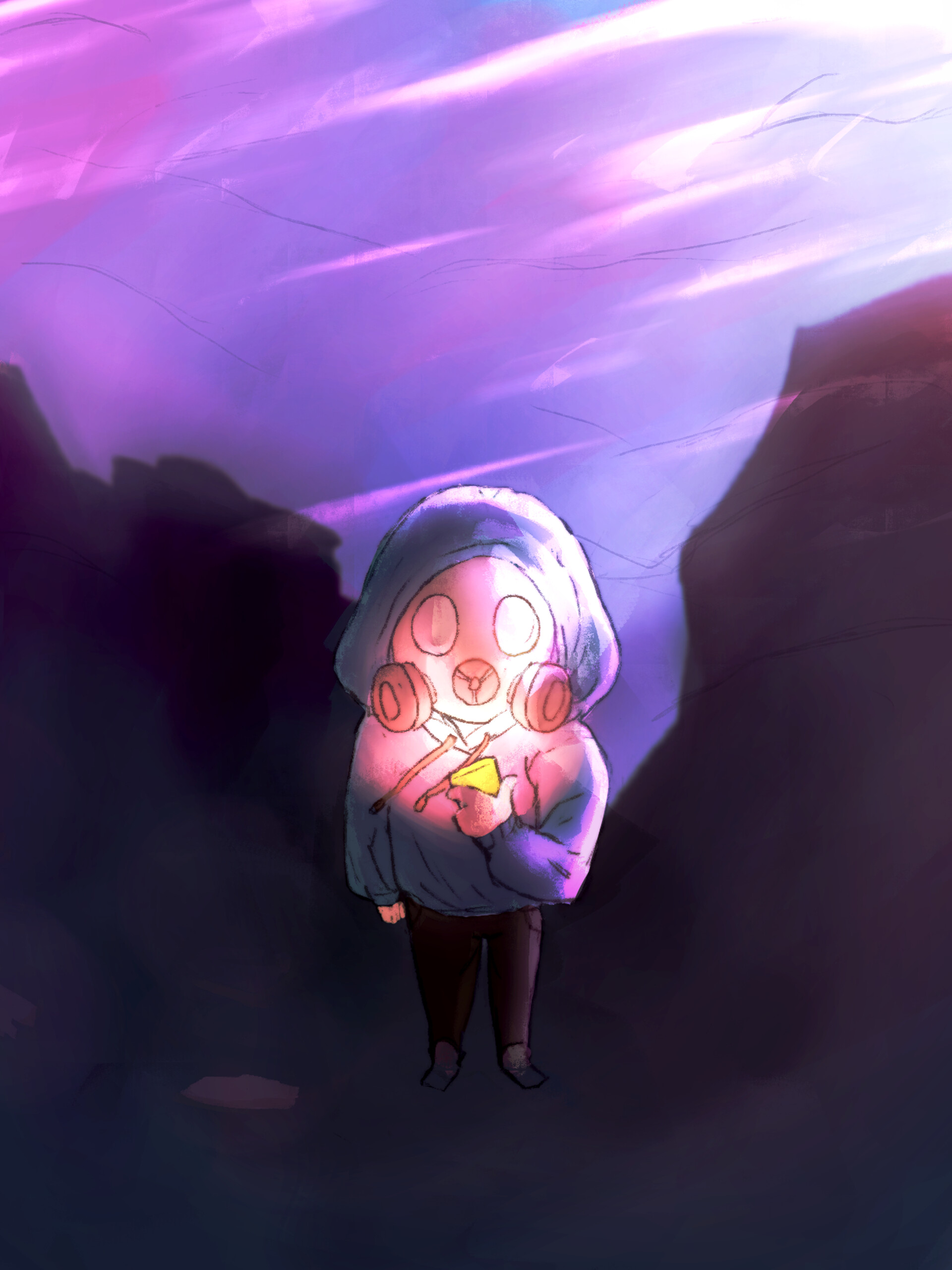 ArtStation - Art Direction School Work - Thousand Steps