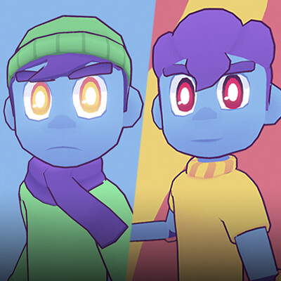 ArtStation - COOL KYLE Character - Summer & Winter