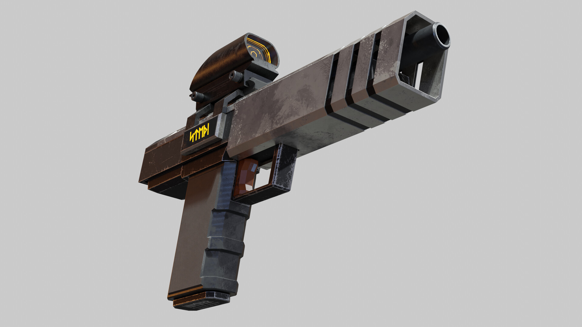 ArtStation - Modular Handheld Railgun - Weapon Study [PROJECT VALKYRIE ...