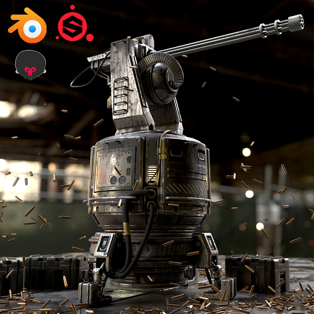 ArtStation - Turret