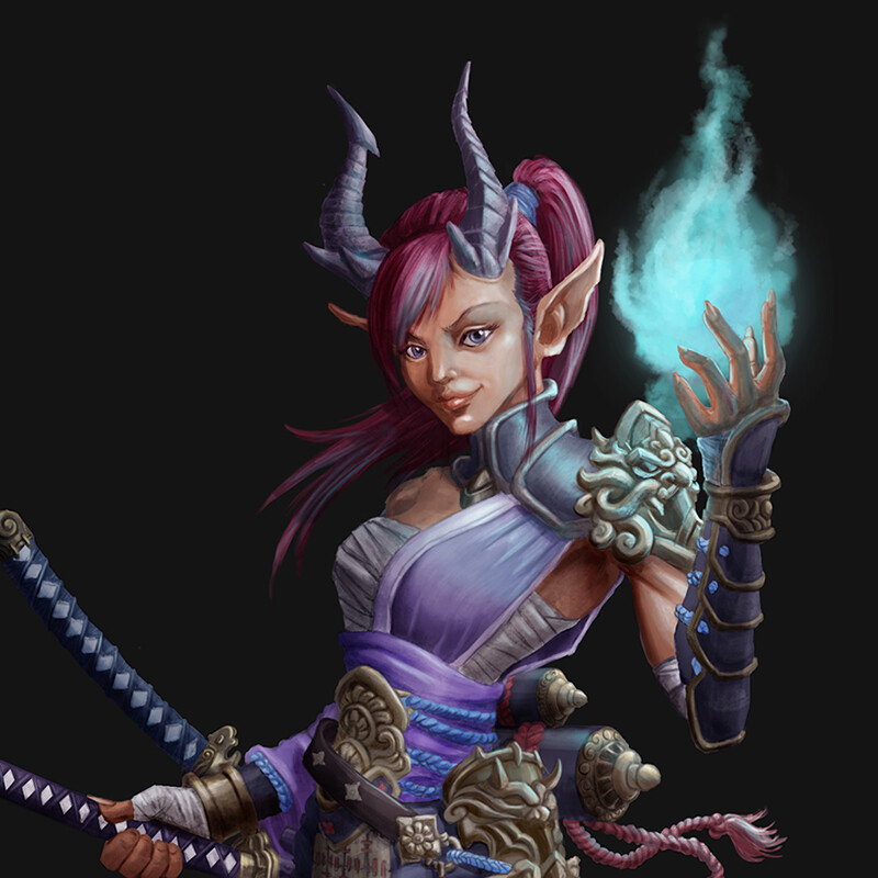 ArtStation - Radicals: Female Samurai