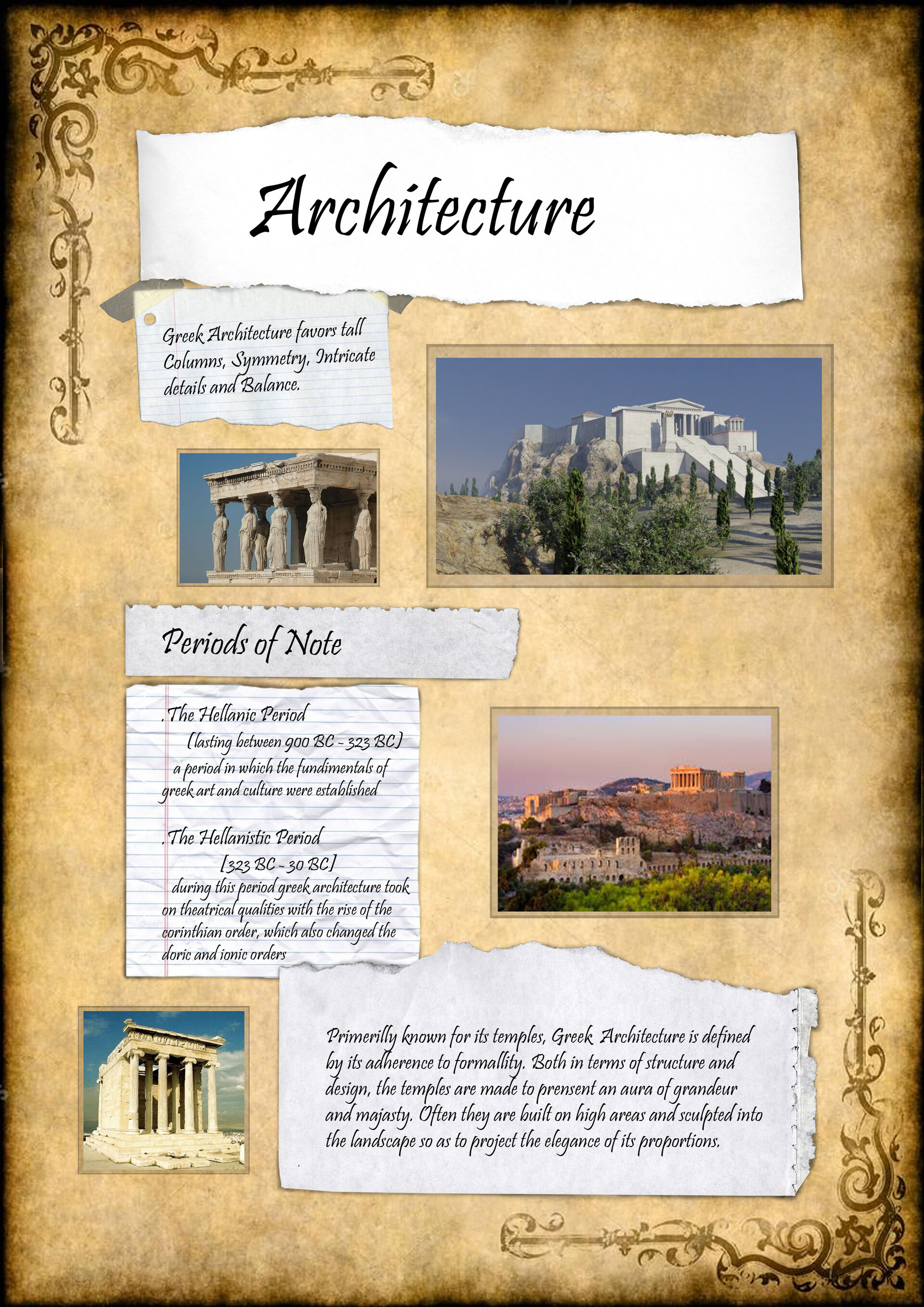 ArtStation - Project No.1: A Temple of Learning - Art Bible