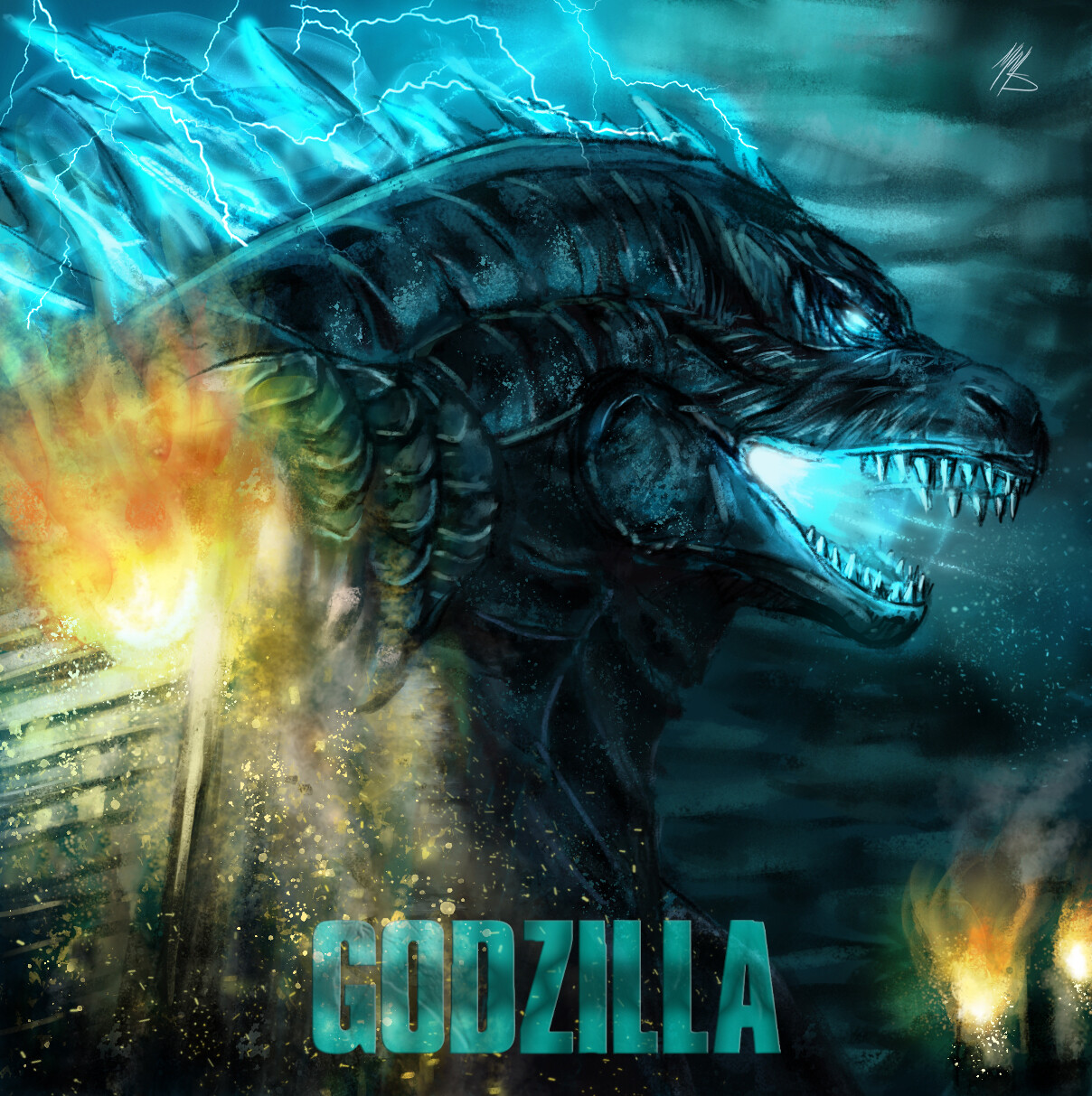 ArtStation - Godzilla