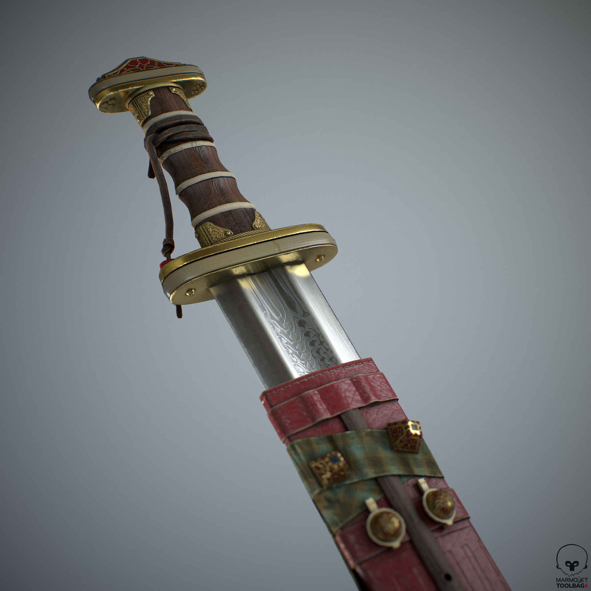 ArtStation - Sutton Hoo Sword (Realtime)