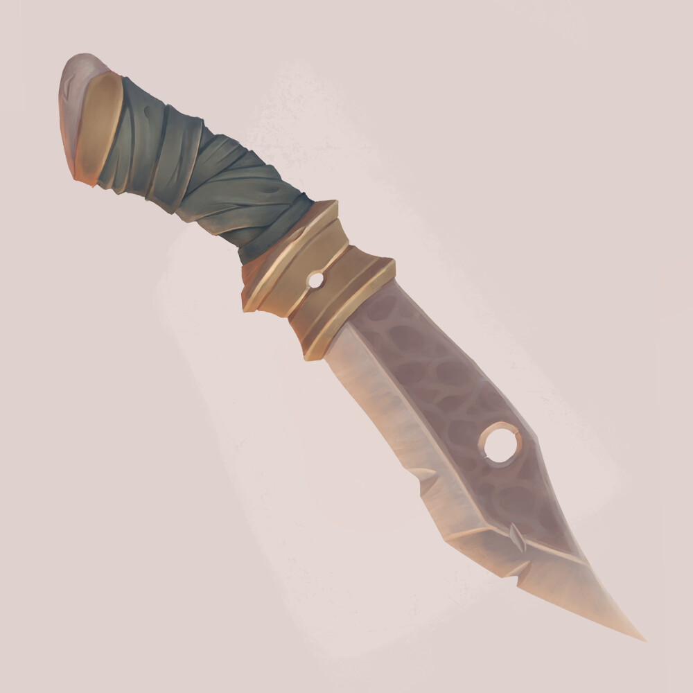 ArtStation - Stylized Blade Experiment