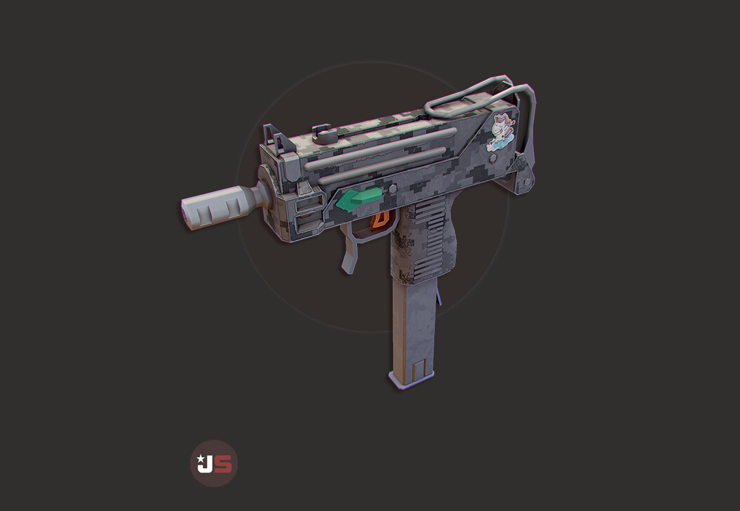 ArtStation - Micro Uzi