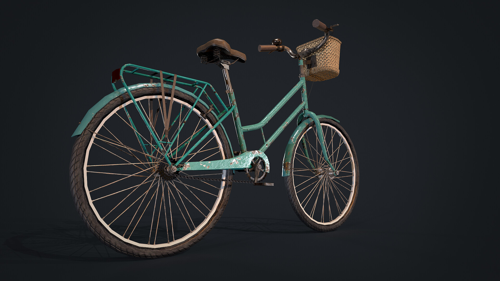ArtStation - Rusted Bike