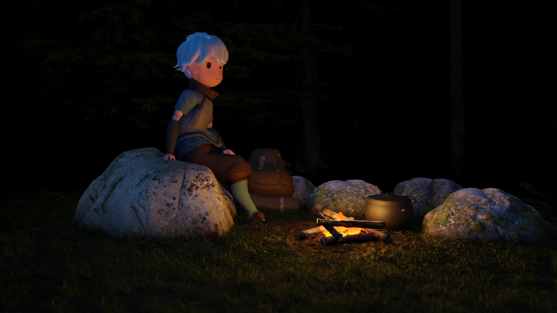 ArtStation - Scene Composition | Nature | Plant | Study