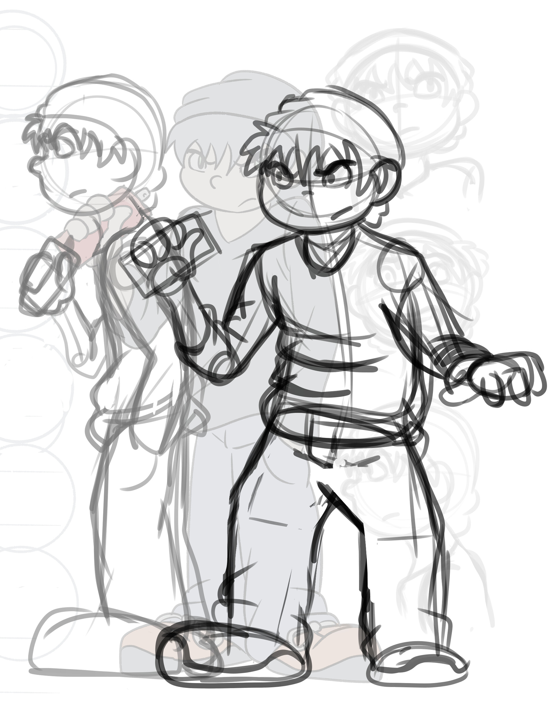 ArtStation - School Project, 2D character