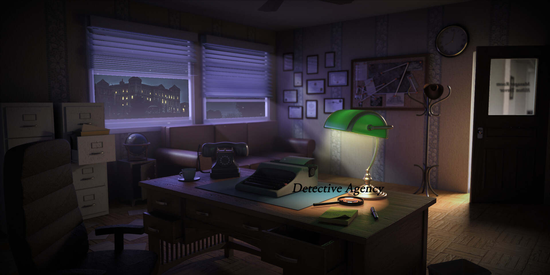 ArtStation - Detective Agency