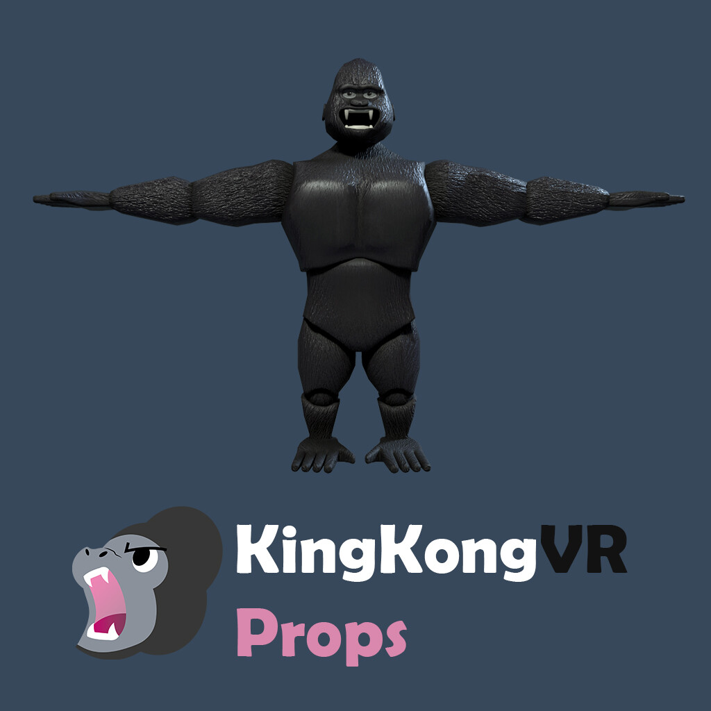 ArtStation - King Kong VR props