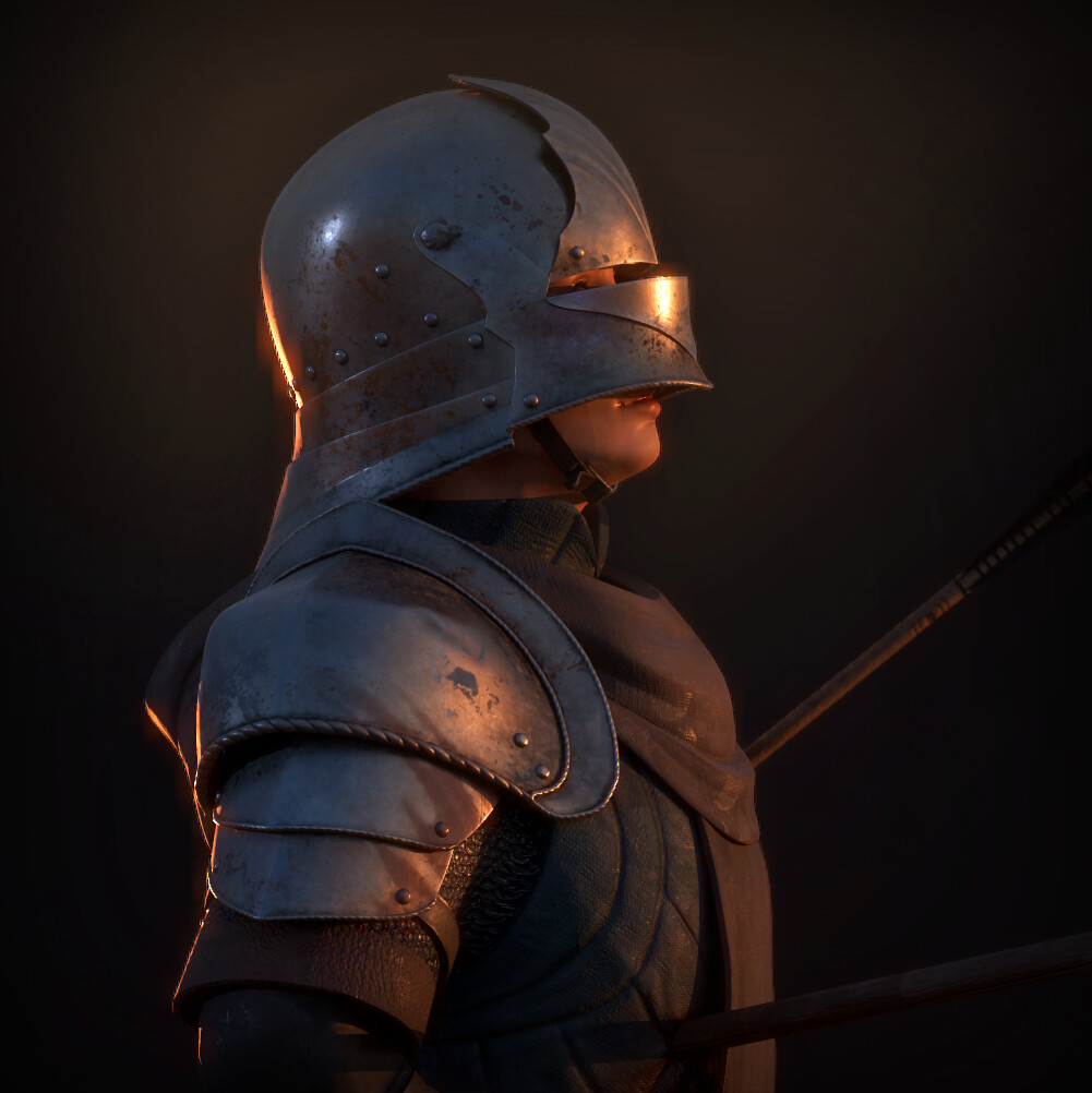 ArtStation - Project Knight's Dusk - Champion