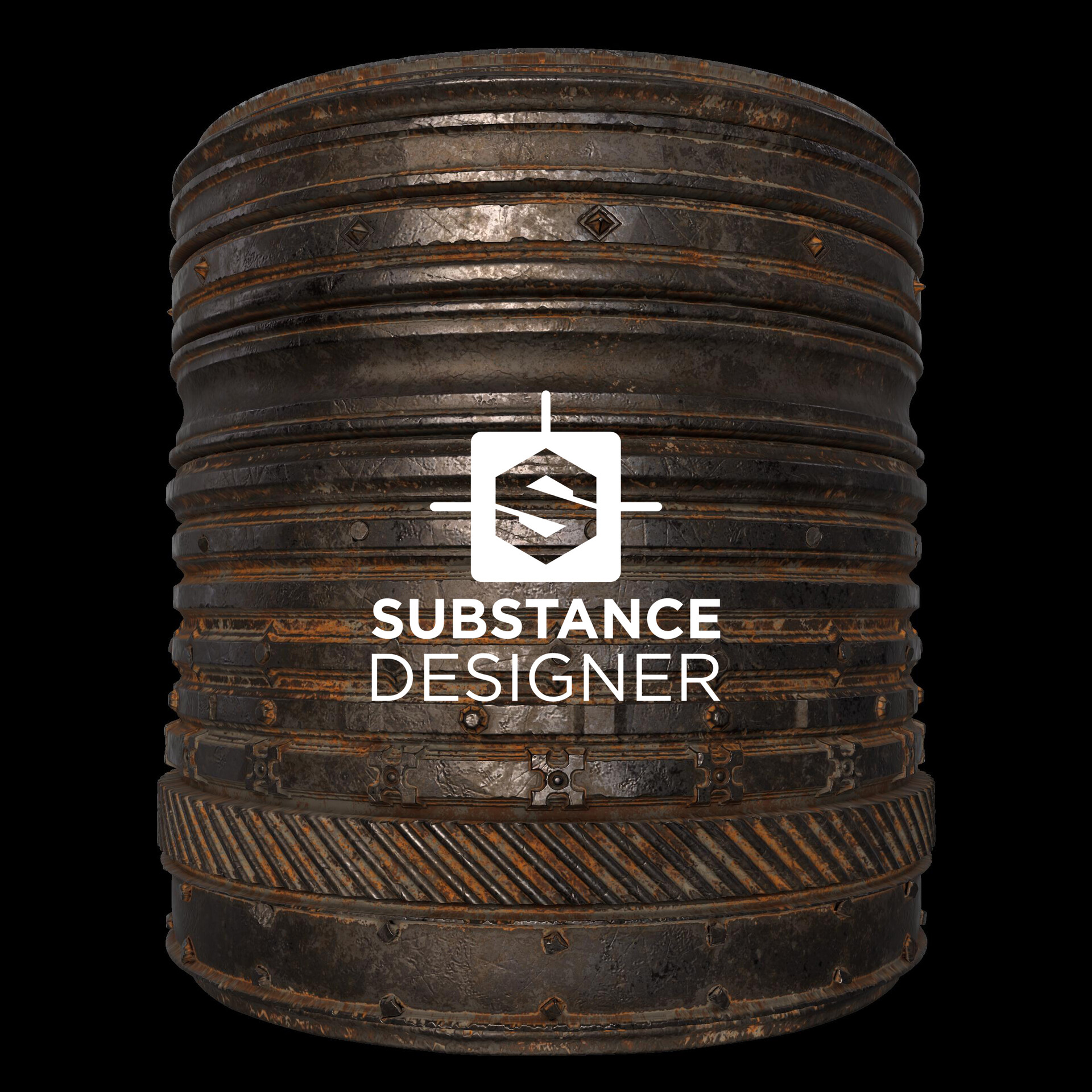 ArtStation - Substance Designer Middle_Age_Metal_Trim