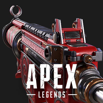 ArtStation - Apex Legends - R99 Legendary "Christmas"